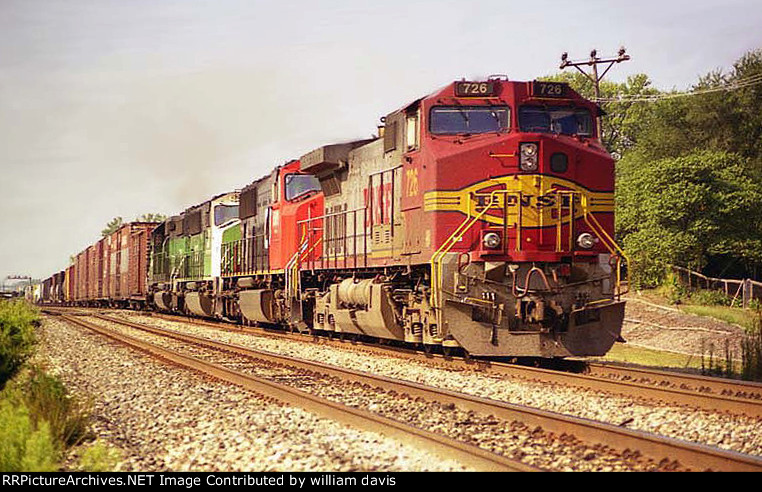 BNSF'S Marceline Sub